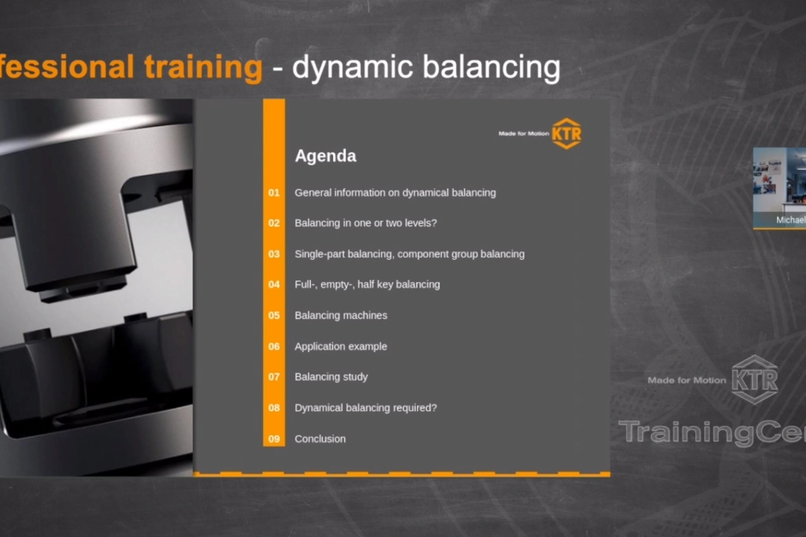 Webinar recording: Dynamic Balancing – Professional Training