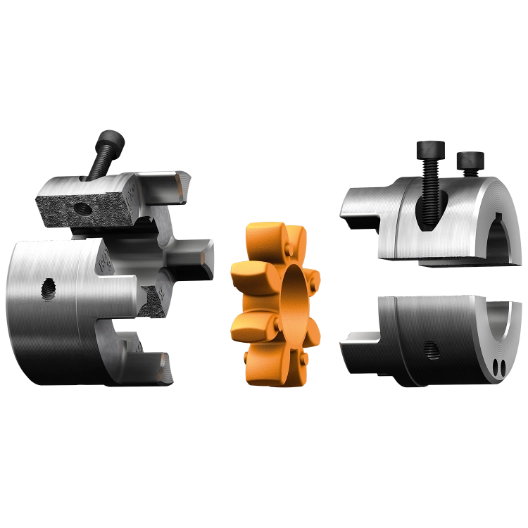 Torsie-elastische klauwkoppeling ROTEX Standard van KTR Systems