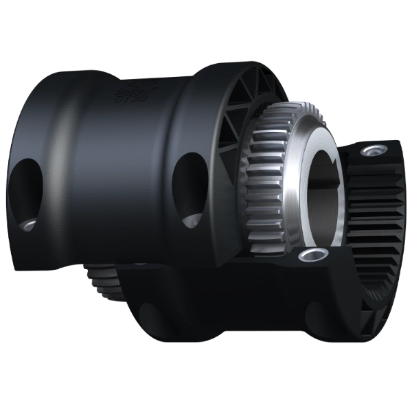 ⁣Gear coupling with sleeve consisting of two half shells: BoWex GT ...