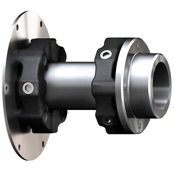 ⁣Highly flexible flange coupling with intermediate shaft EVOLASTIC DFH