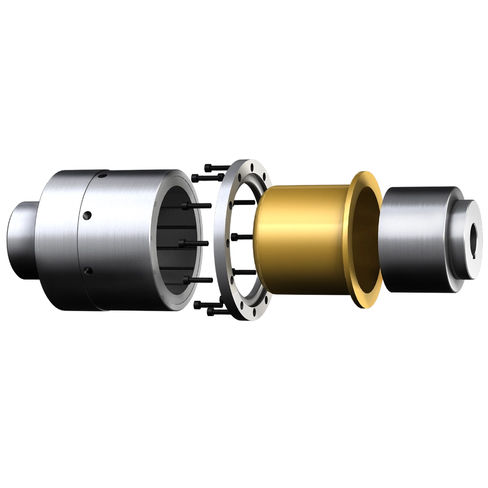Magnetic coupling with containment shroud made of ceramics MINEX®-S ...