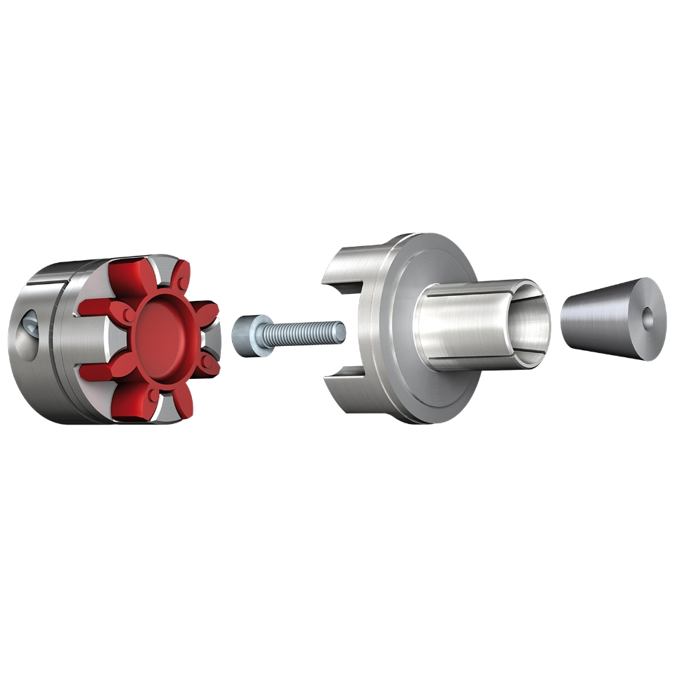 ⁣acoplamento de eixo oco ROTEX® GS cubo expansível da KTR Systems