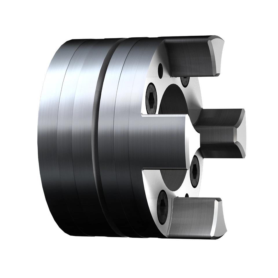 ⁣Servo coupling with an integrated clamping system made of steel | KTR